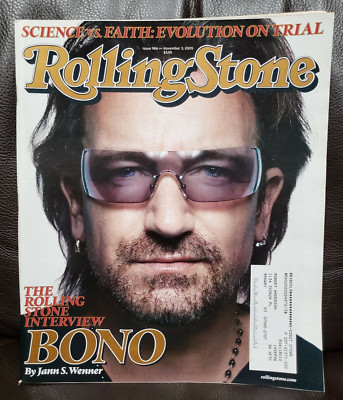 Bono Rolling Stone Magazine James S. Wenner Interview Issue #986 Nov 3 ...