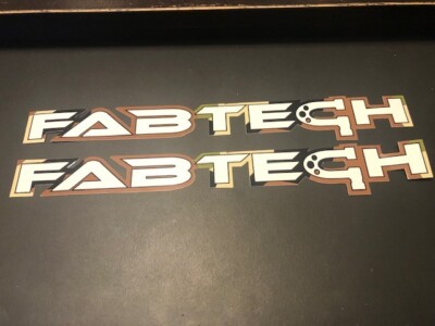 FABTECH racing Decal Stickers 2PC SET offroad utv overlanding ultra4 ...