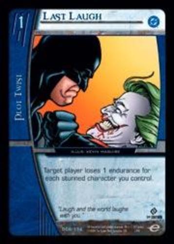 VS System: Last Laugh - Foil [Played] DC Origins TCG CCG Classic Marvel ...