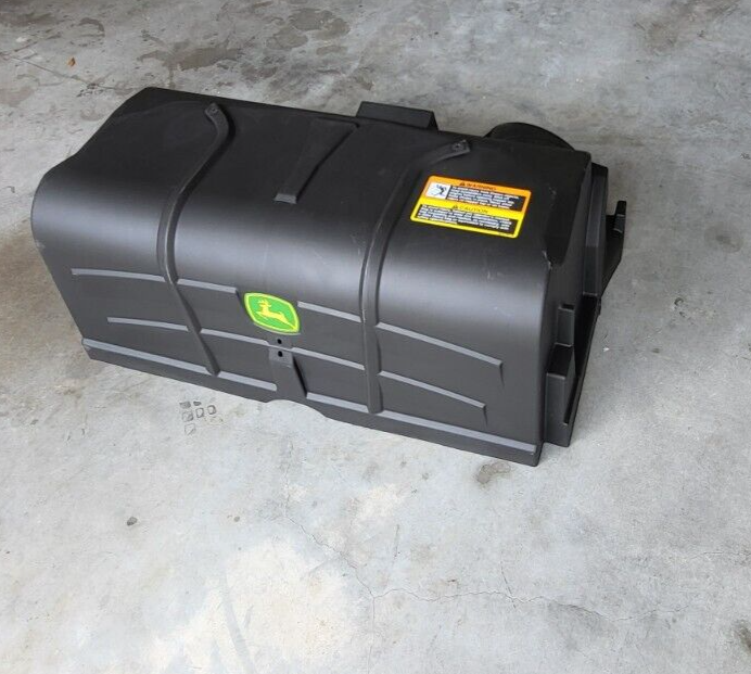 NEW! John Deere BUC11342 DOUBLE 2 BAGGER PARTS: HOPPER TOP LID COVER | eBay