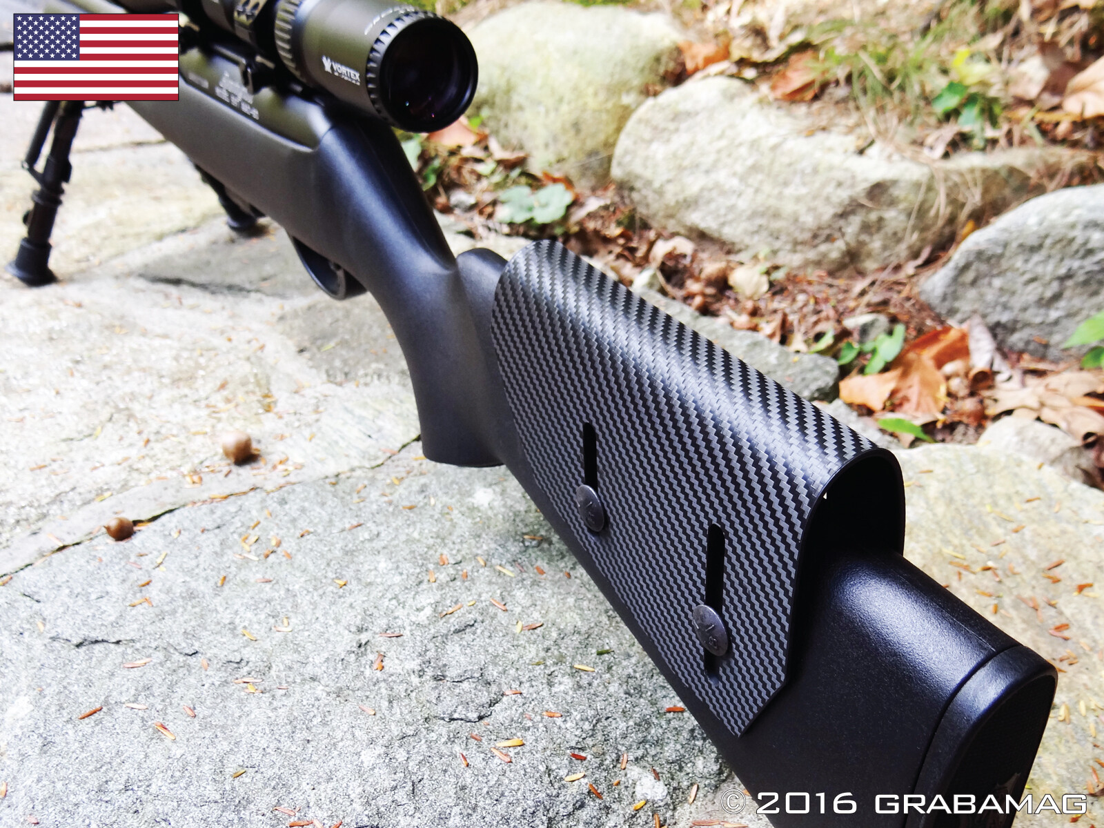 Top Carbon Fiber Cheek Riser RAZOR REST Tactical Kydex Rifle Stock ...