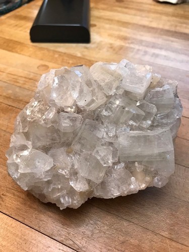 Apophyllite Crystal Mineral Gemstone With Stilbite Medium Geode ...