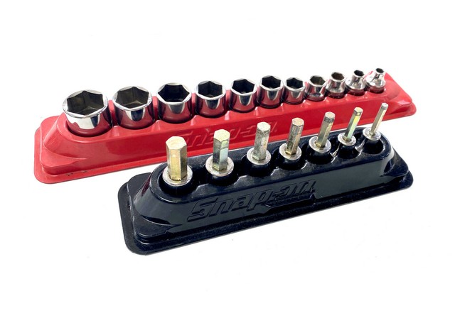 Snap on 11pc Standard SAE 6pt Shallow Socket Set PAKTY240 3/8 Magnetic ...