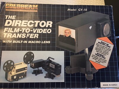 Goldbeam The Director Film to Video Transfer System Model GV-10 | eBay
