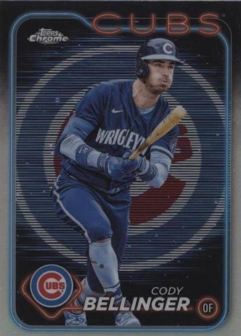 2024 Topps Chrome - Cody Bellinger #232 Lightboard Logo Refractor for ...