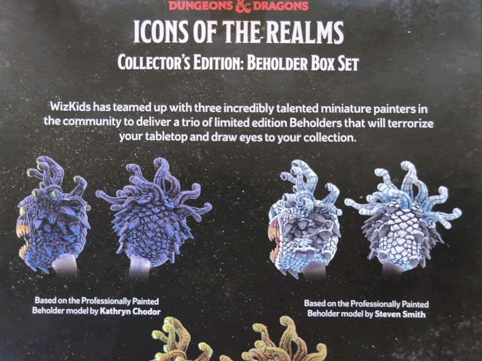 D&D Icons of the Realms: Beholder Collector's Box M977 | eBay UK