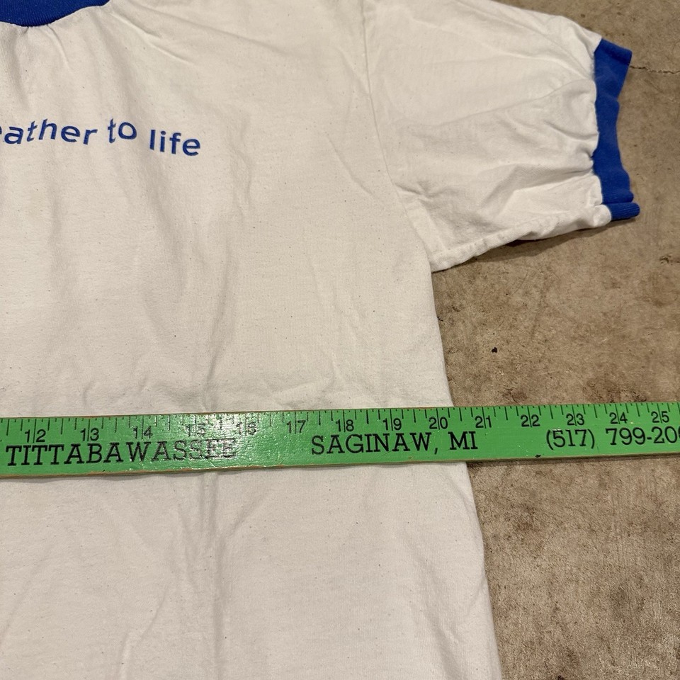 Vintage The Weather Channel Promo Tee Tshirt “Bringing Weather To Life ...