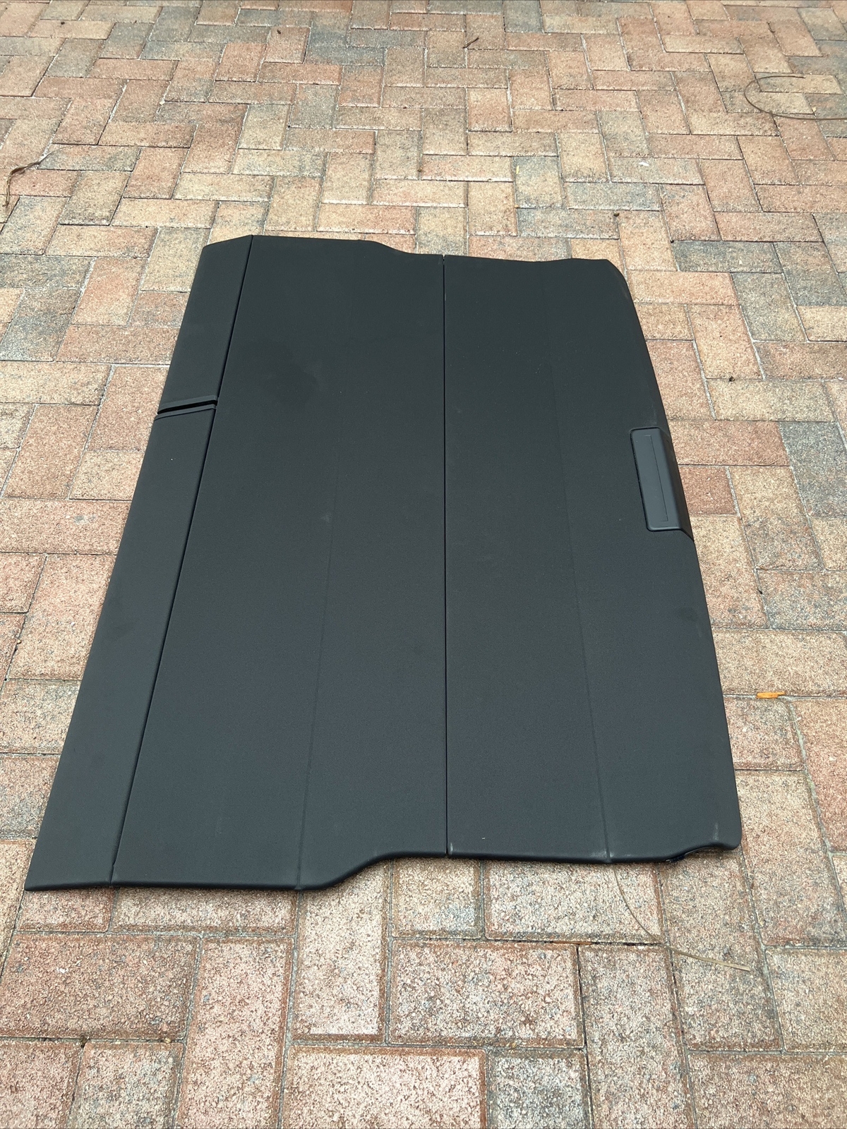 Land Rover L405 Parcel Tray W/flaps Genuine OEM Cargo Cover Ebony P/n ...
