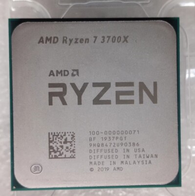 AMD Ryzen 7 3700X R7 3700X 3.6GHz 8Core TDP 65W Socket AM4 Support B450 ...