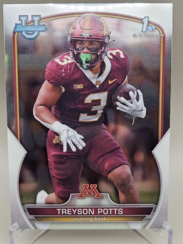 Treyson Potts 2022 Topps Bowman U No. 97 | eBay