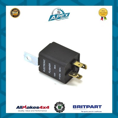 INDICATOR FLASHER RELAY 4-PIN FOR LAND ROVER DEFENDER 90 110 130 - PART ...