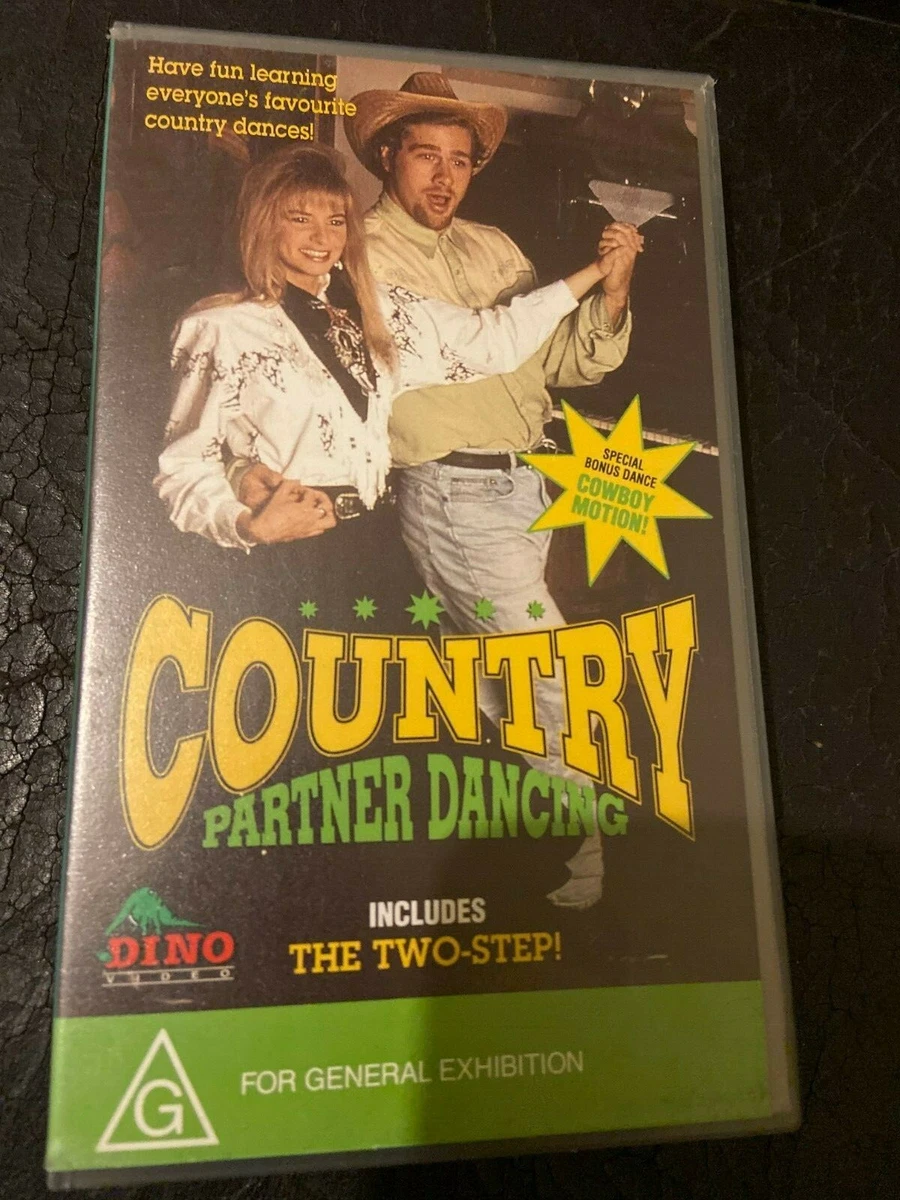 Vhs Cassette Tapes Country Dancing
