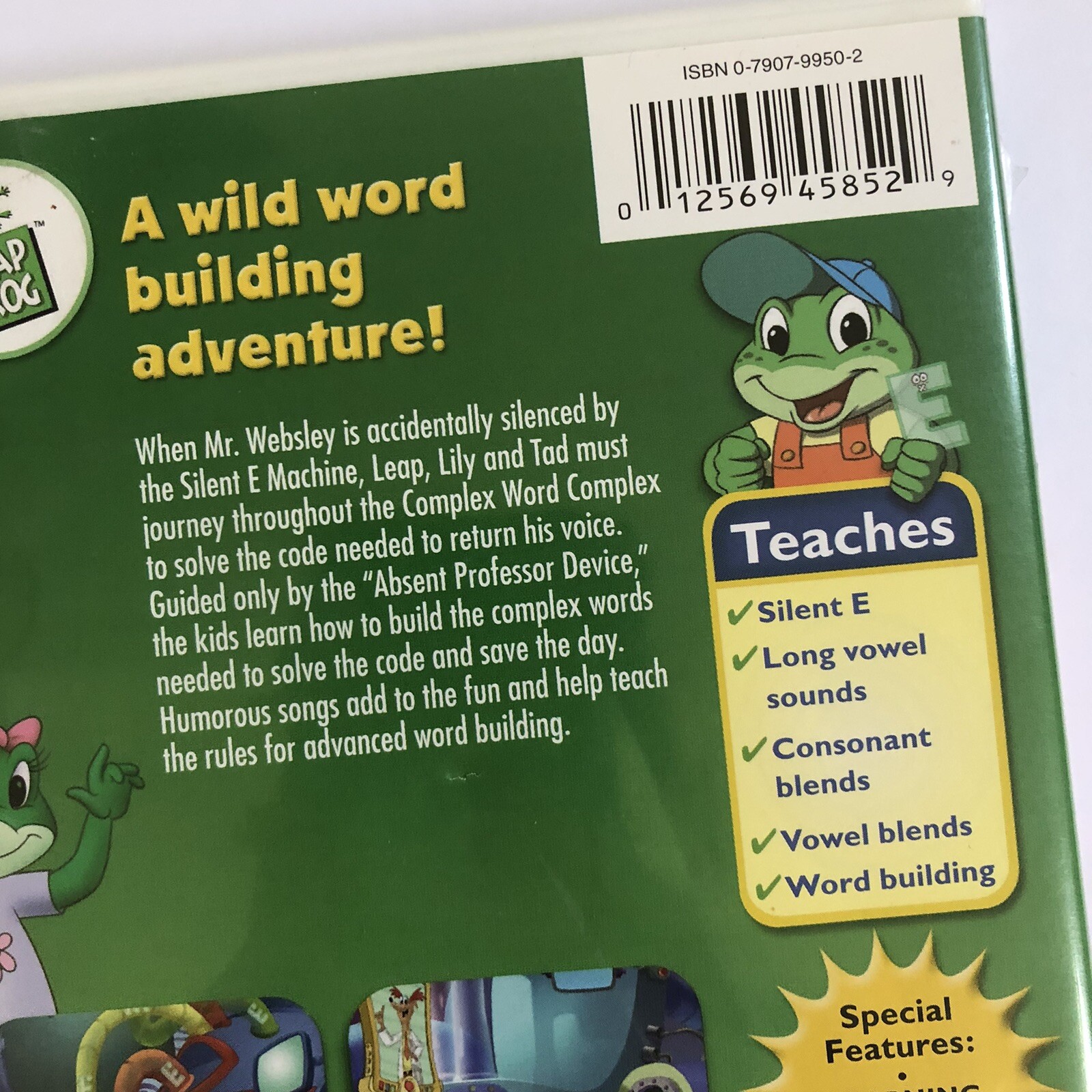 Leap Frog Talking Words Factory 2 - Code Word Caper (DVD 2004) Learning ...