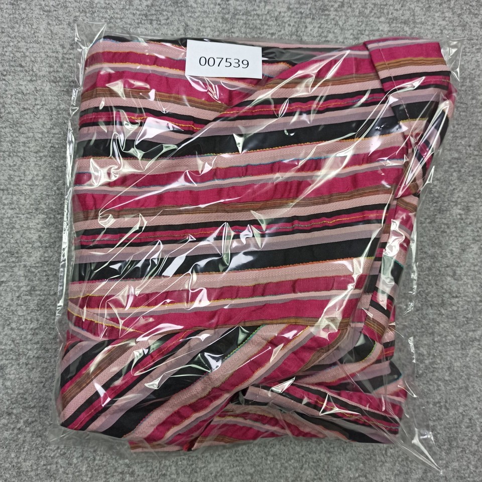 Madeleine Blazer 42 - XL Linen Cotton Pink Striped Formal Jacket Lined ...