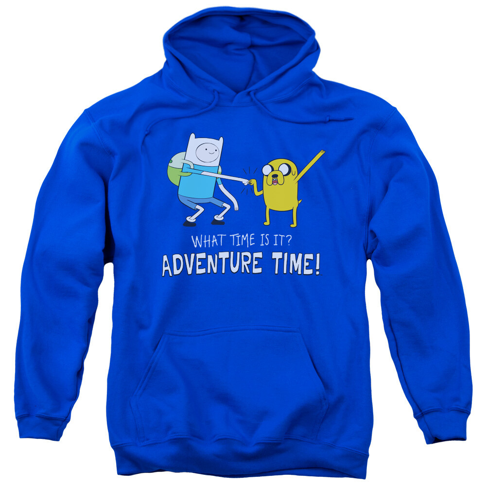 ADVENTURE TIME FIST BUMP Licensed Adult Hooded Sweatshirt Hoodie SM-3XL ...