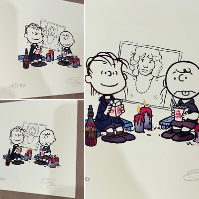 PEANUTS CHARLIE BROWN - THE LOST BOYS LTD ED. #'D SOLD OUT PRINT (by ...