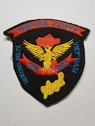 US Navy Service Craft YFR-889 Mekong Delta - Vietnam War Patch | eBay