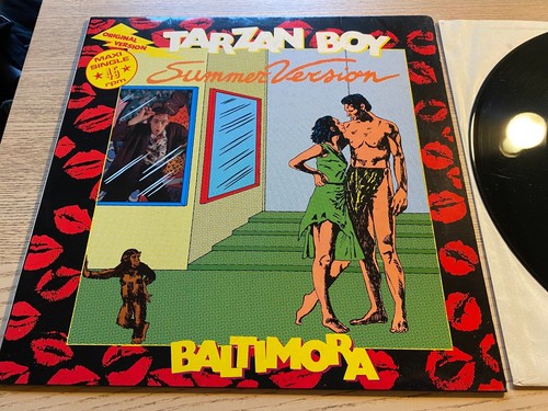 Baltimora Tarzan Boy Summer Version 1985 German Press Emi 12 Maxi