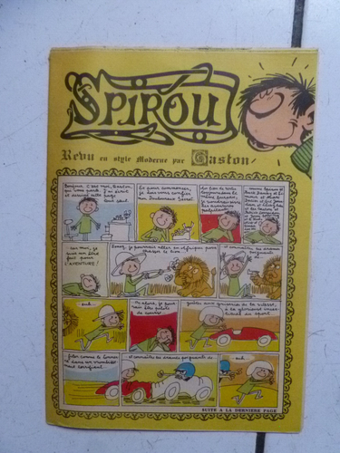 SUPPLEMENT Journal SPIROU n° 1159 du 30 juin 1960 - GASTON | eBay