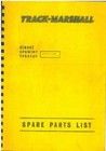 Track Marshall Crawler Tractor TM56 Parts Manual | eBay