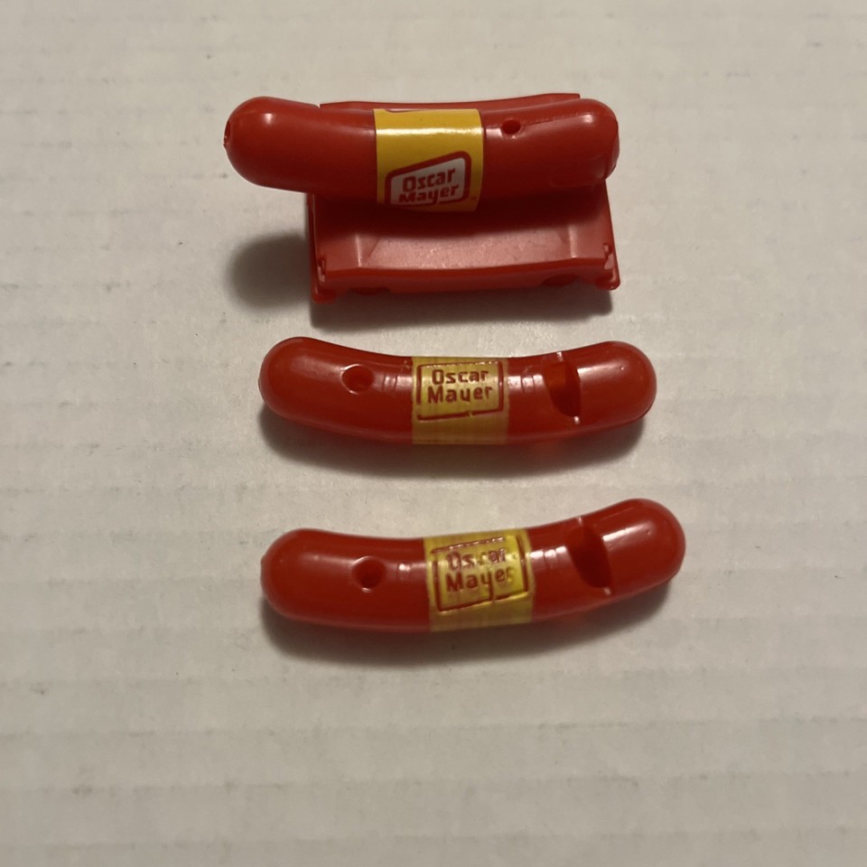 2 Vintage Oscar Mayer Weiner Whistles & Weiner Mobile | eBay
