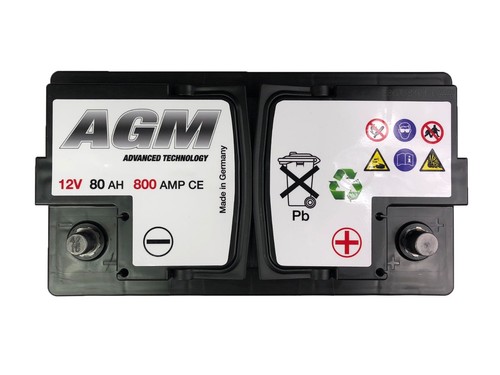 Land Rover Discovery Sport Battery 12 Volt 80Ah 800 Amp AGM Car Battery ...