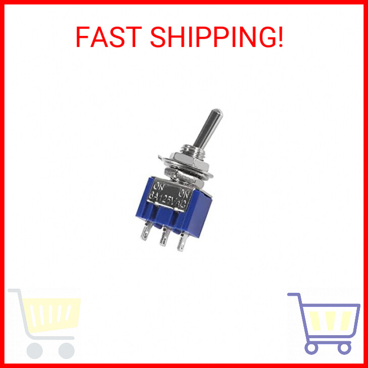 20pcs Micro Toggle Switch 3 Pin SPDT Touch 2 Position ON/ON Mini ...