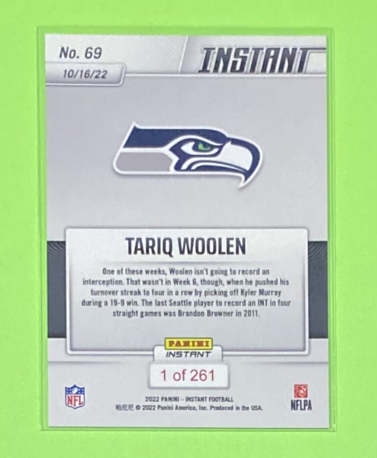 2022 Panini Instant Football - NFL BASE / ROOKIE CARD SP - Pick A Card ...