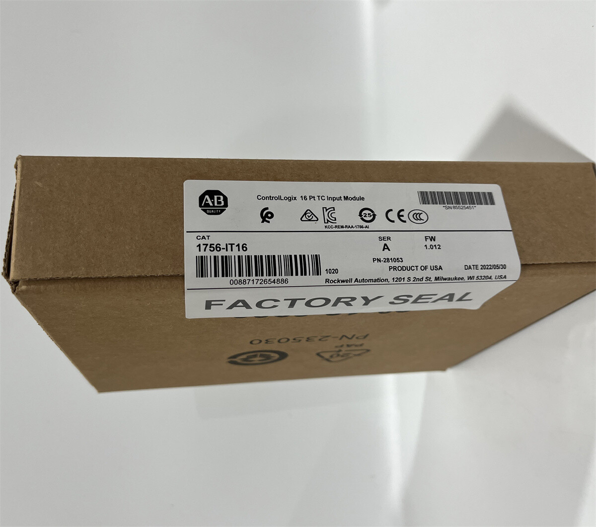 New Factory Sealed AB 1756-IT16 1756IT16 Thermocouple Module ...