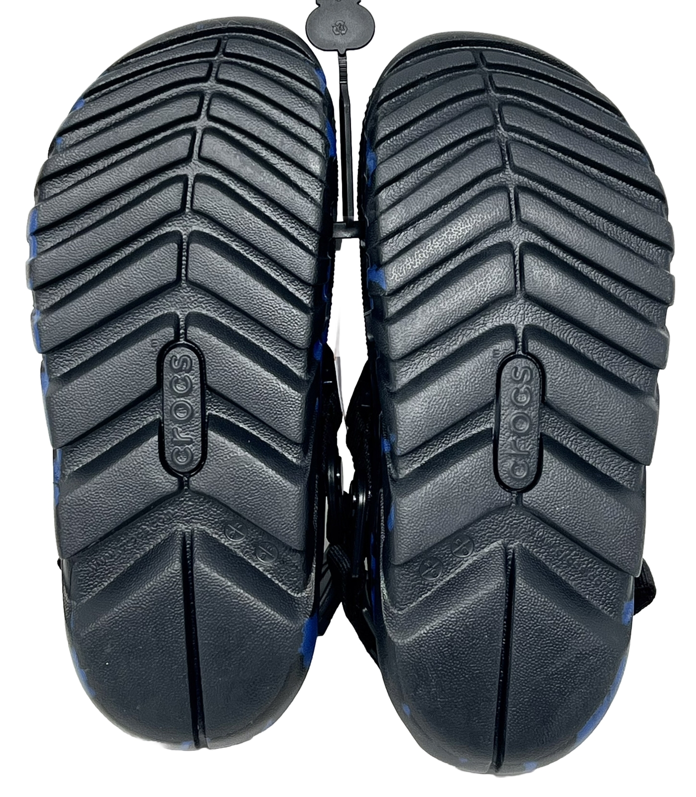 Post Malone X Crocs Duet Max Clog Womens size 8 Mens size 6 Black/Blue ...