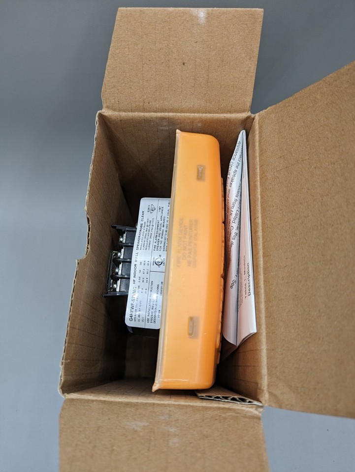 NEW EST G4HFWF-S7VMC Speaker Strobes Wall Mount Fire Alarm Strobe ...