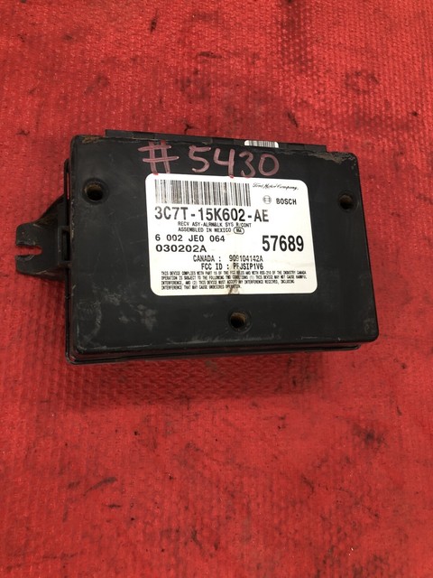 03-04 Ford F250 F350 Anti Theft Keyless Security Module 3c7t-15k602-ae ...