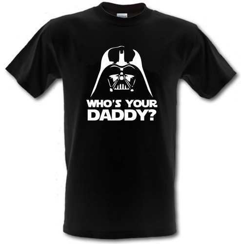 DARTH VADER WHO'S YOUR DADDY? Star Wars Funny Heavy Cotton t-shirt All ...