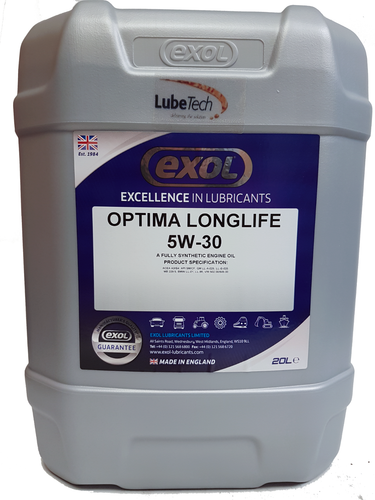 EXOL PREMIUM SYNTHETIC 5W/30 ENGINE OIL VAUXHALL GM LONG LIFE 20 LITRE ...