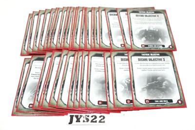 Warhammer 40K Tactical Objective Cards - JYS22 | eBay