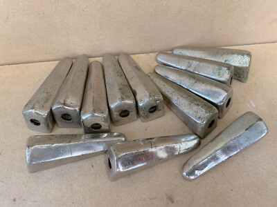 TACTON Euro Snare Tom Drum LUG CASING Parts Lot of 12x Rare 6mm Germany ...