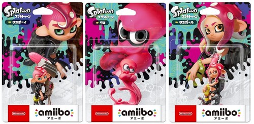 amiibo Splatoon Triple Set Octoling Taco Boy Octopus Girl | eBay