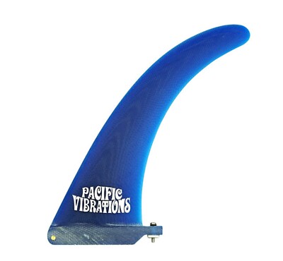 9.25” PACIFIC VIBRATIONS High Speed Flex Hull Longboard SURFBOARD fin ...