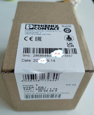 Phoenix Contact STEP-PS/ 1AC/24DC/1.75 switching power supply 2868648 ...