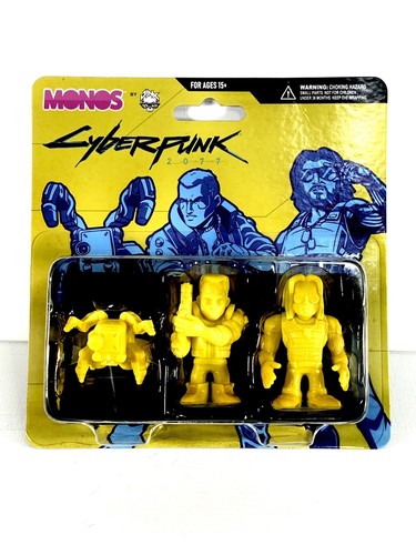 MAD: Monos Cyberpunk 2077 Mini Vinyl Figures, Yellow, Jinx, Keanu ...