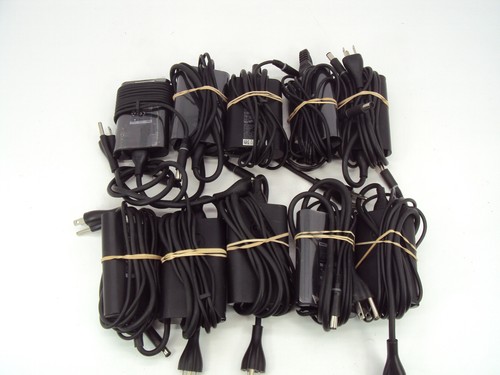 Lot of 10 Genuine Dell 19.5V 3.34A 65W HA65NM130 LA65NM130 Slim Power ...