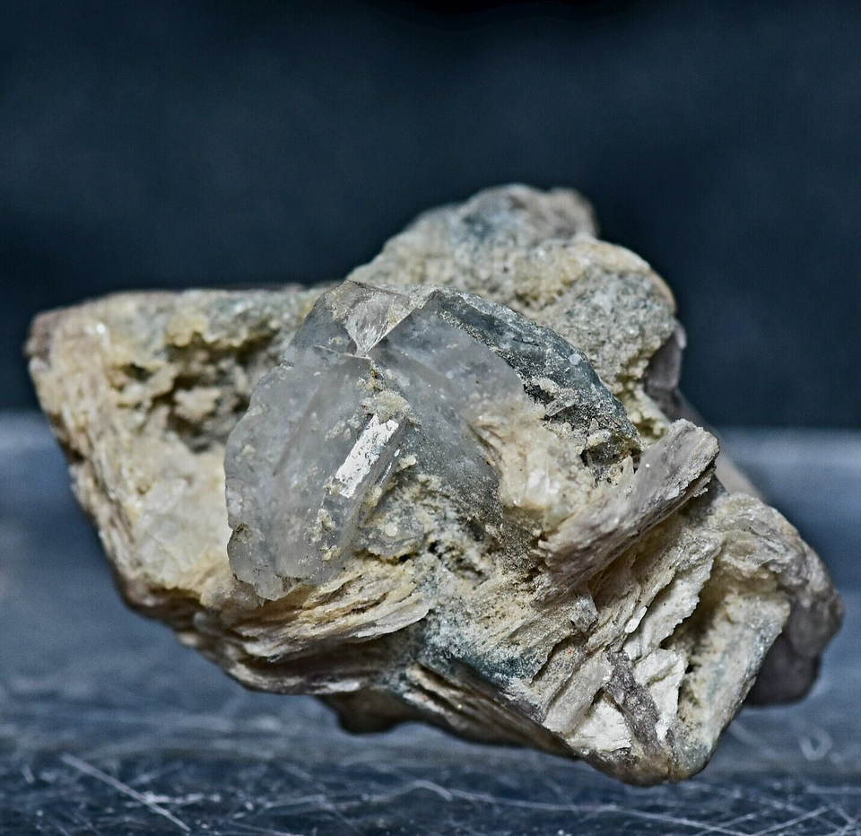 68 CT Rare Vorobyevite Beryl Crystals On Mica Matrix from adakhshan ...