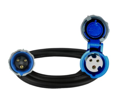 CEE FORM 16 Amp Extension Lead 3 Pin 50 Metres IEC309 IP67 ceeform 50m ...