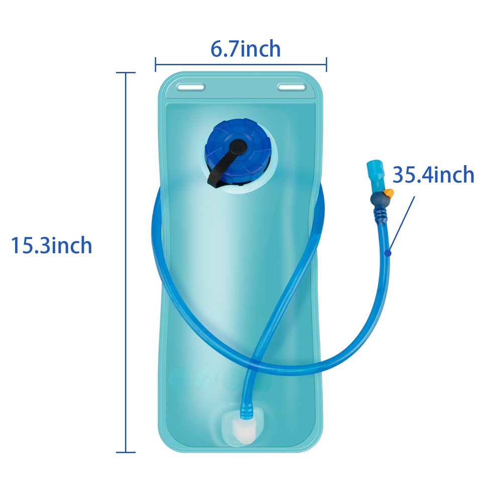 2-10L Water Bladder Bag Hydration System Backpack Survival Pack Camping ...