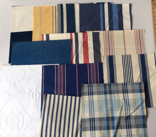 Upholstery Drapery Fabric Samples 12 Pcs. Nautical Design- Craft ...