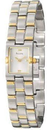 Bulova Classic Women's 98T16 Quartz Silver and Gold Tone Bracelet Watch ...