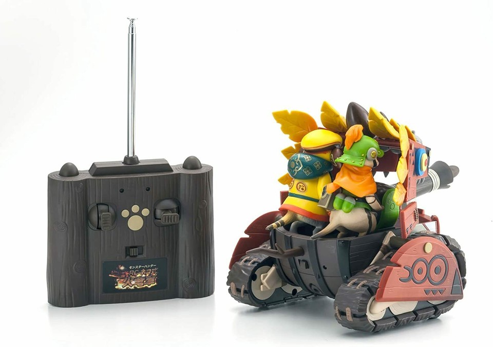 Monster Hunter RC Action Figure RC Cat Type Fire Dragon Car With ...