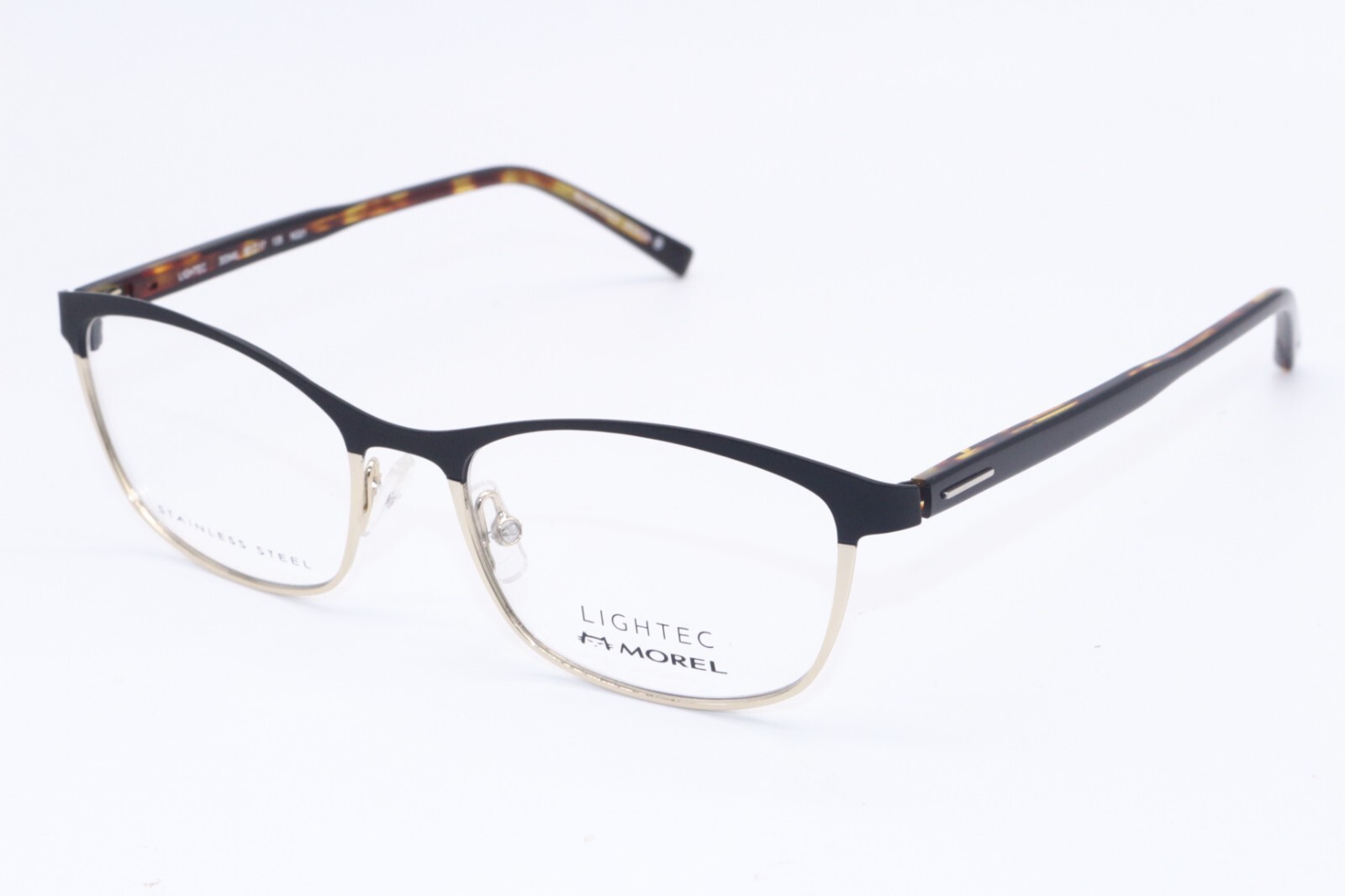 NEW MOREL LIGHTEC 30044L NG01 BLACK HAVANA AUTHENTIC FRAMES EYEGLASSES 50-17 | eBay