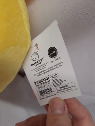 2 Pack Hello Kitty Star Sign Aries Cup Noodles Medium Plush Sanrio ...