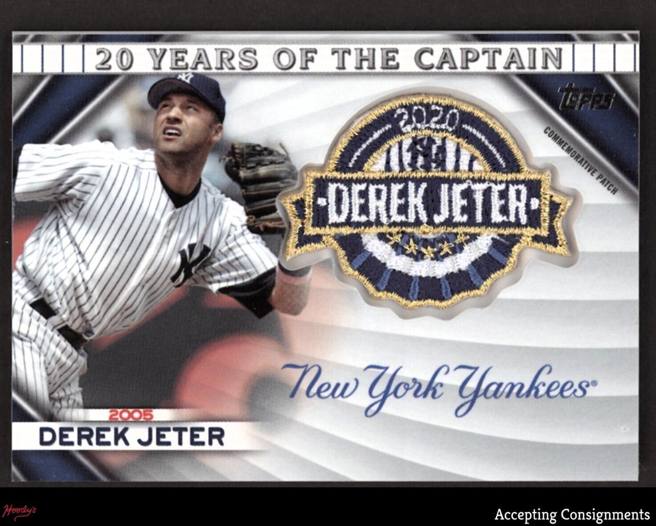 2020 Topps Update 20 Years of The Captain Commemorative Patches #05 ...